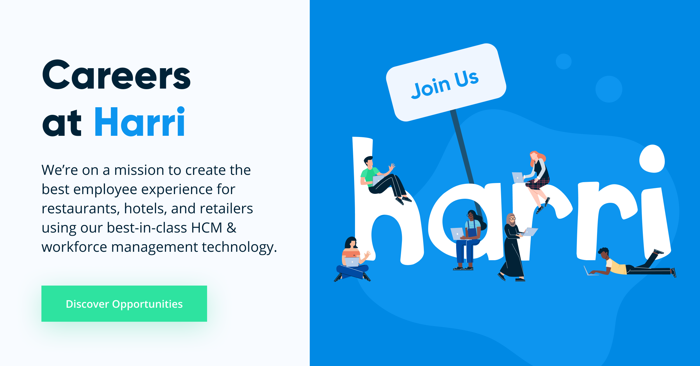 Work with Us | Harri Careers